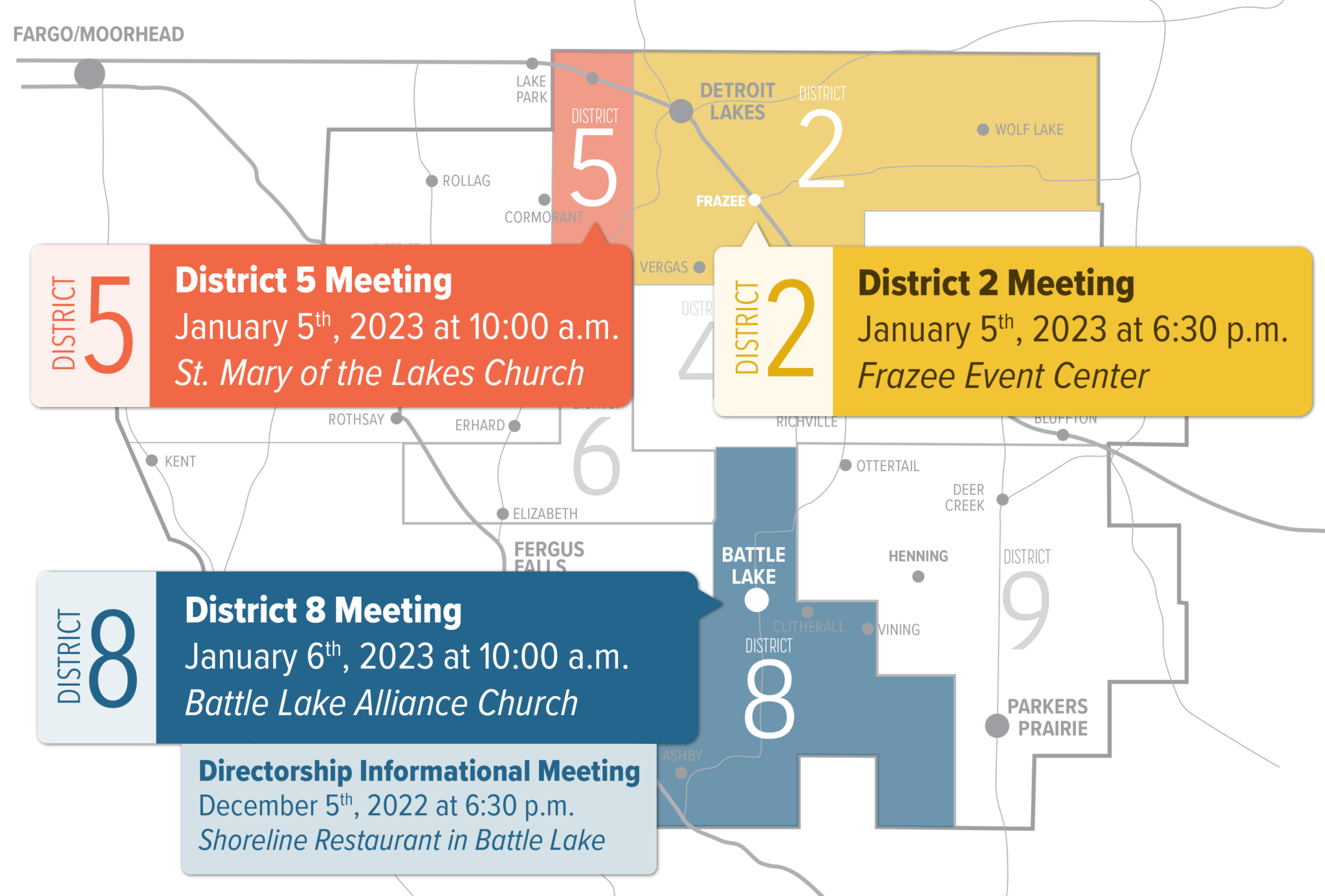 2023 District Meetings - Lake Region Electric Cooperative
